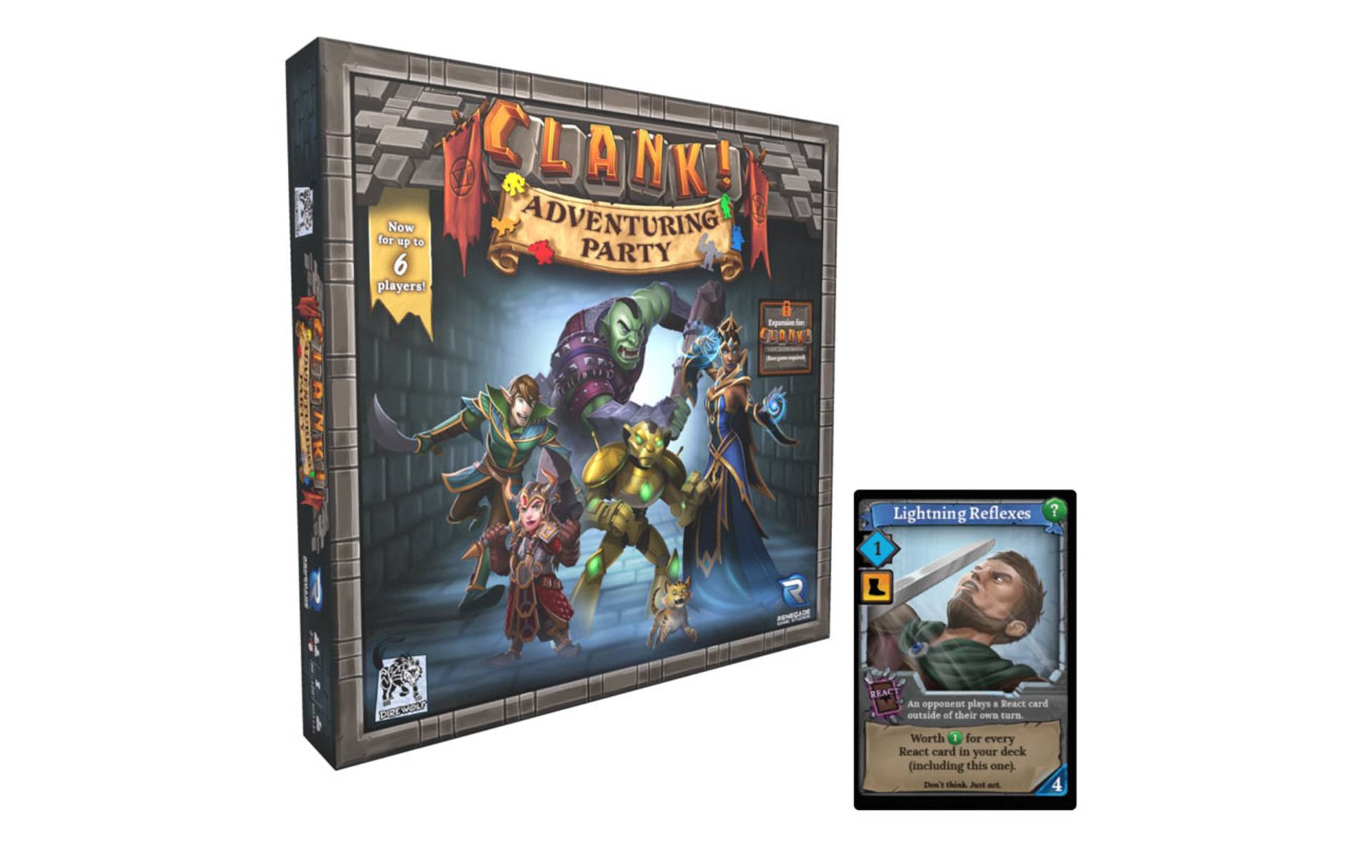 Clank! A Deck Building Adventure Expands With Adventuring Party ...