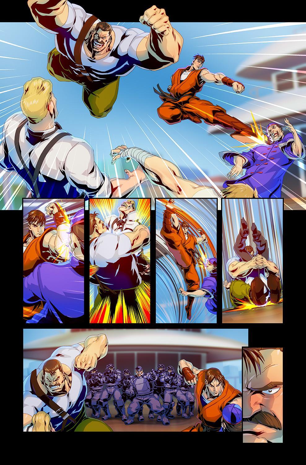 Street Fighter, Final Fight Clash In New Comic | PopGeeks.com Forum ...
