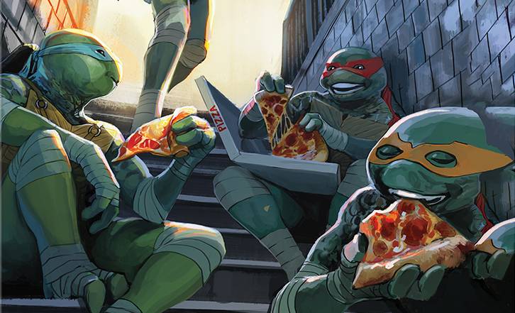 IDW Celebrates TMNT #1 With Nationwide Pizza Party -Popgeeks