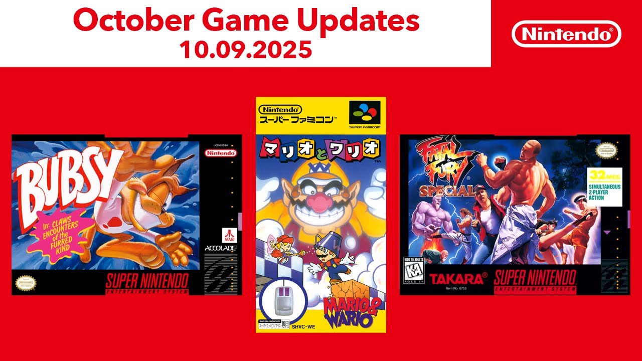 Mario And Wario (And Bubsy) Join Nintendo Switch Online | PopGeeks.com ...